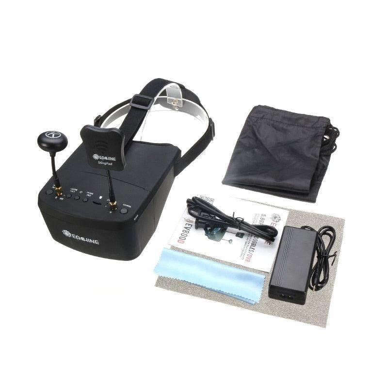 Eachine EV800D FPV Goggle - 5.8G 40CH 5 Inch 800*480 Video Headset HD ...