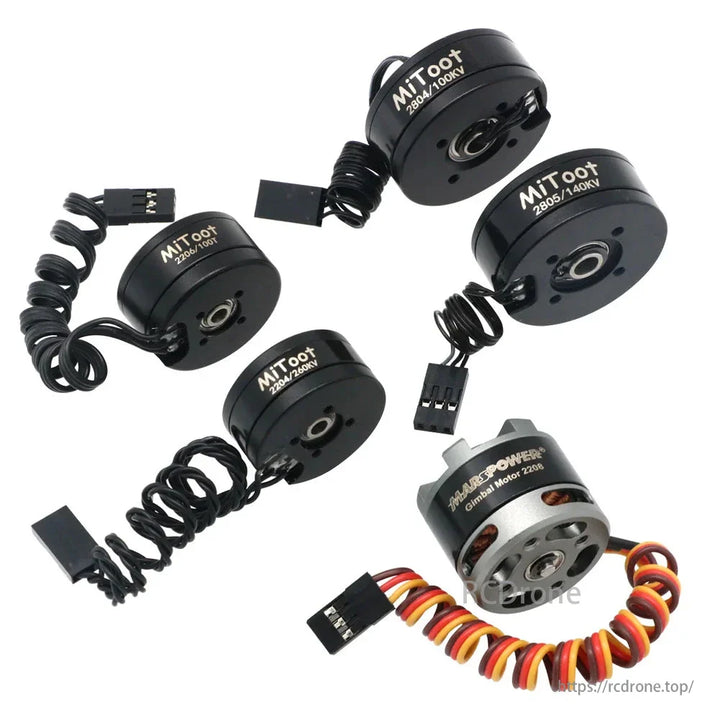 Mitoot Gimbal Brushless Motor 2204 260KV / 2804 100KV / 2805 140KV for ...