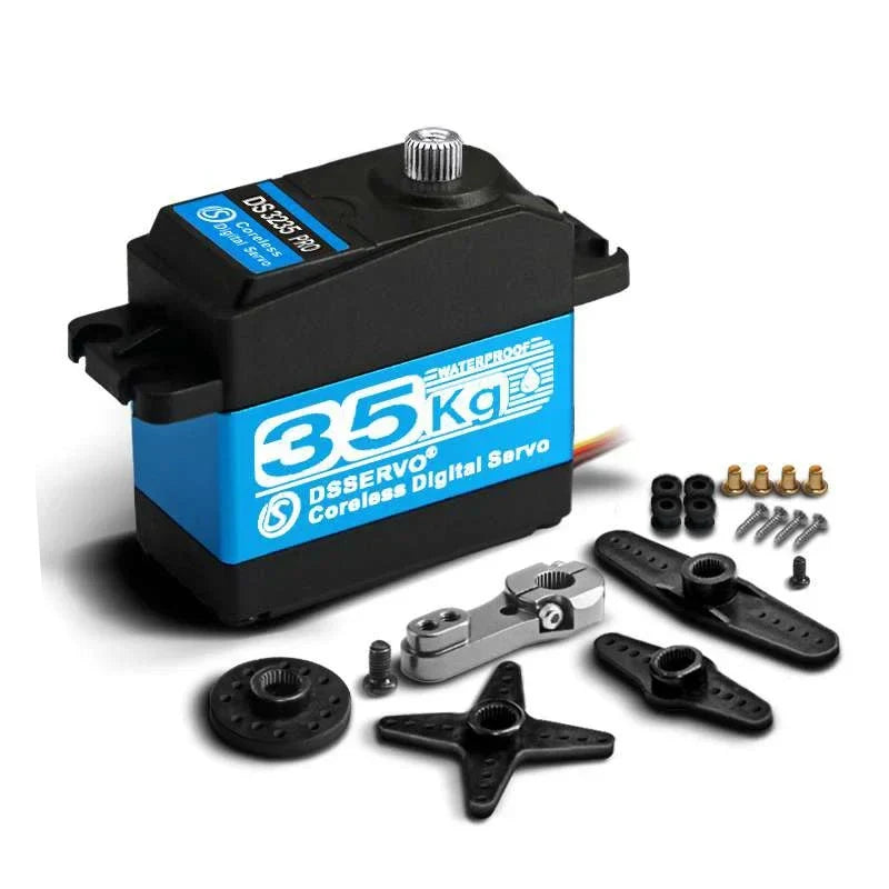DSServo Digital Metal Robotic Servo Large Torque 180/270 Degree 25KG 3 ...